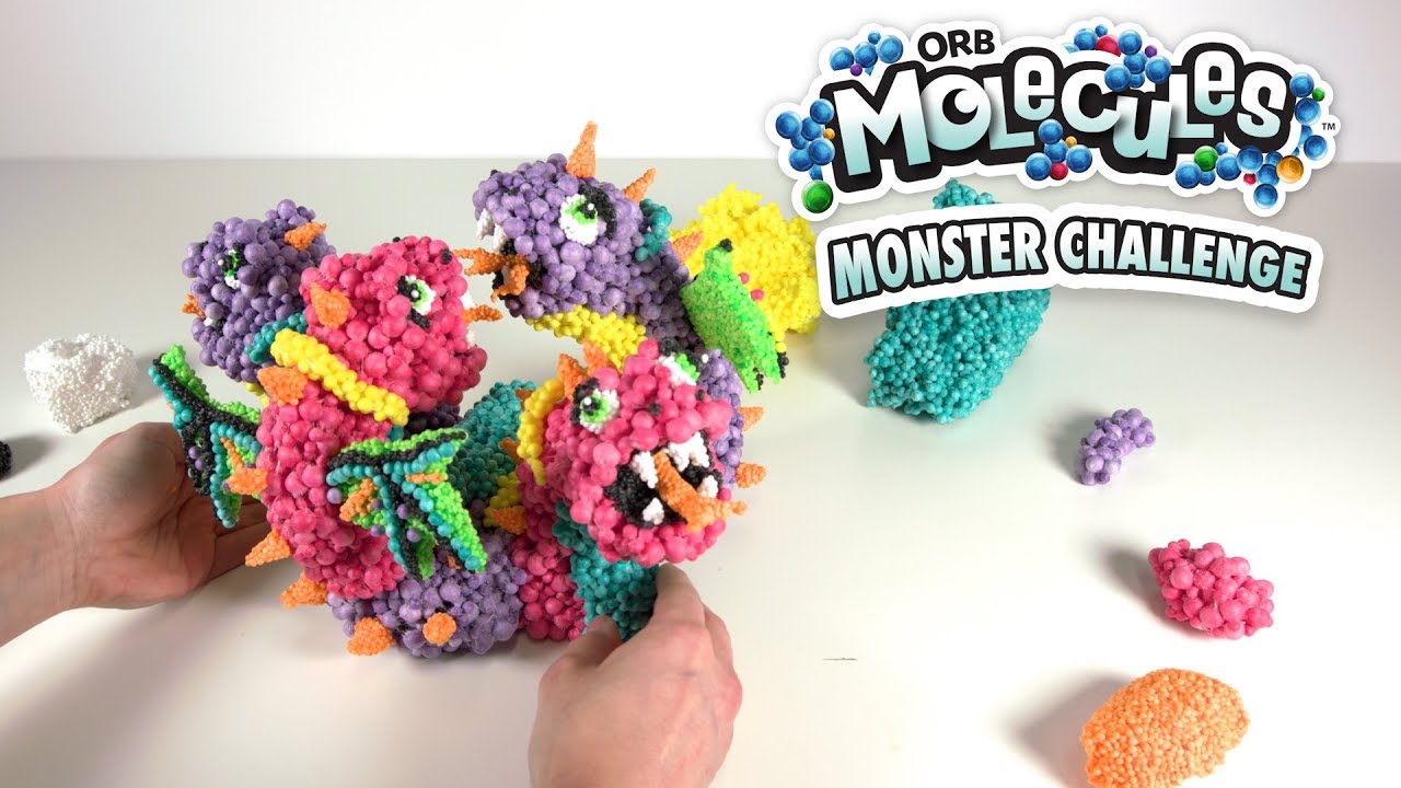DIY Four Headed Snake Monster with ORBMolecules™ - YouTube