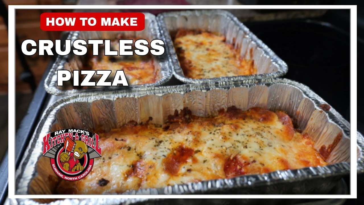 Delicious Crustless Beef Pizza Pan Recipe | Ray Mack's Kitchen and ...