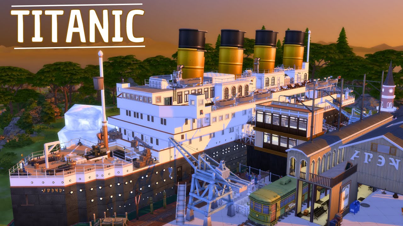 Titanic dans les Sims 4 - YouTube