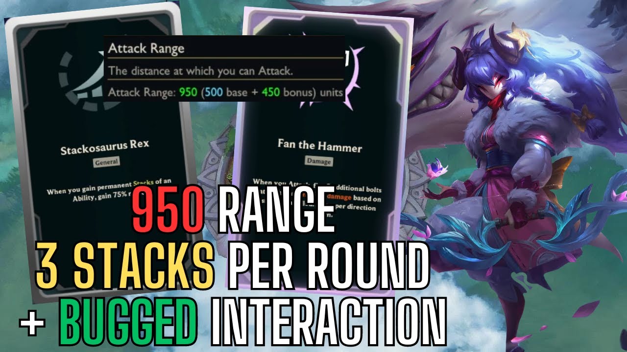 Stackosaurus Kindred: 34 Stack Long-Range Sniper Build in LoL Arena ...