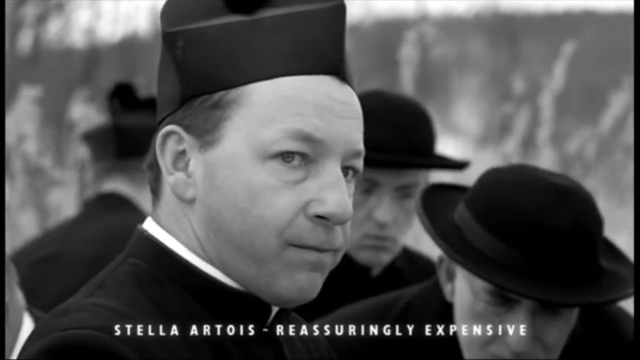 Stella Artois | Reassuringly Expensive | Priests Ice Skating | Belgian ...