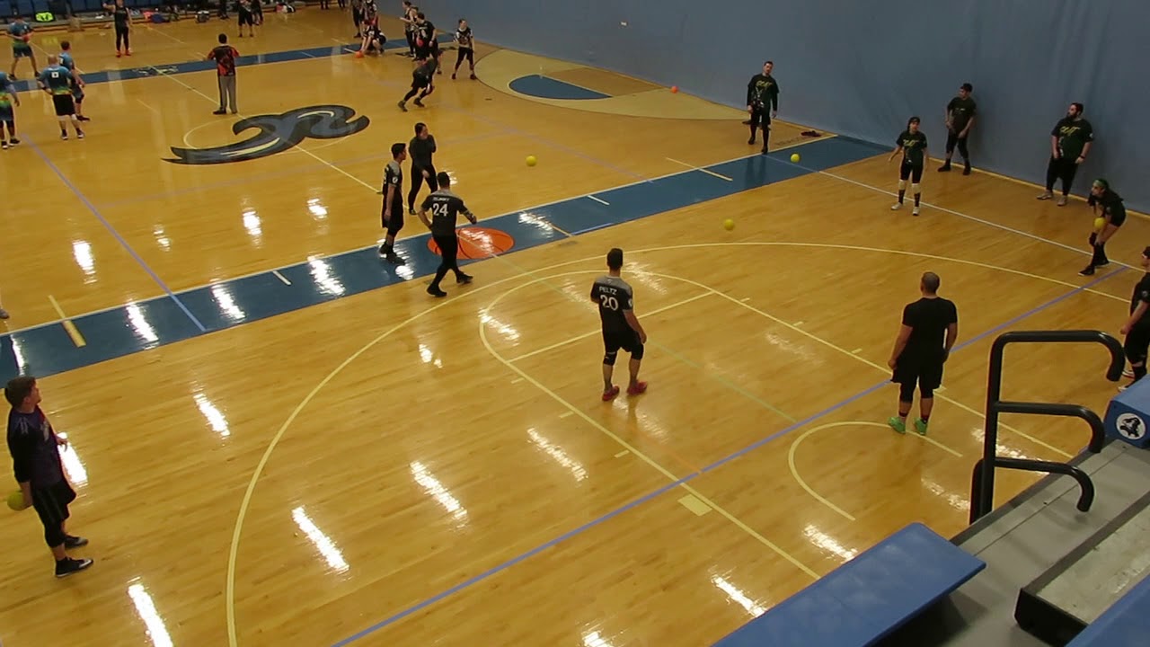 Elite Dodgeball (East 2017 Round 3) CoEd Division - 17 - YouTube