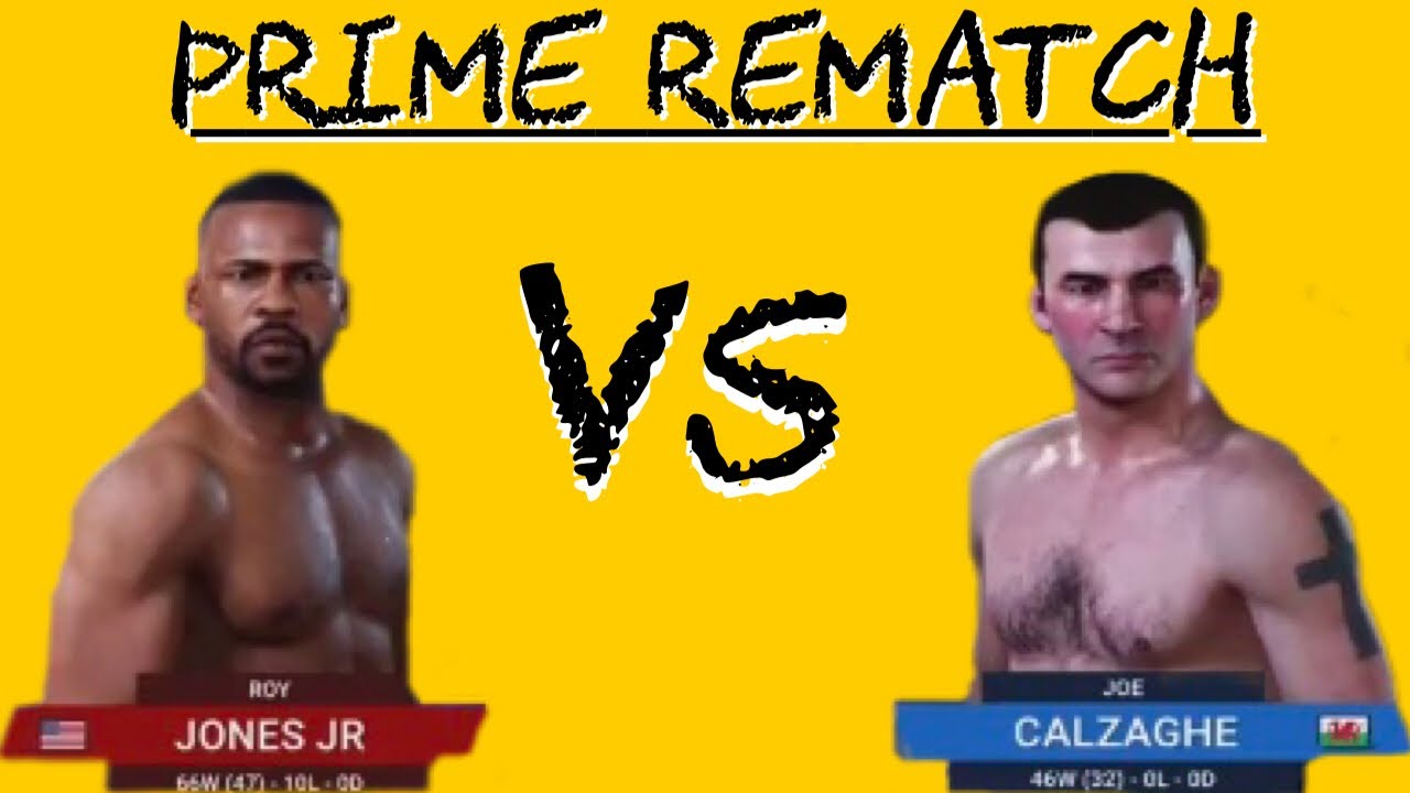 Roy Jones Jr vs Joe Calzaghe Rematch – Prime for Prime War! - YouTube