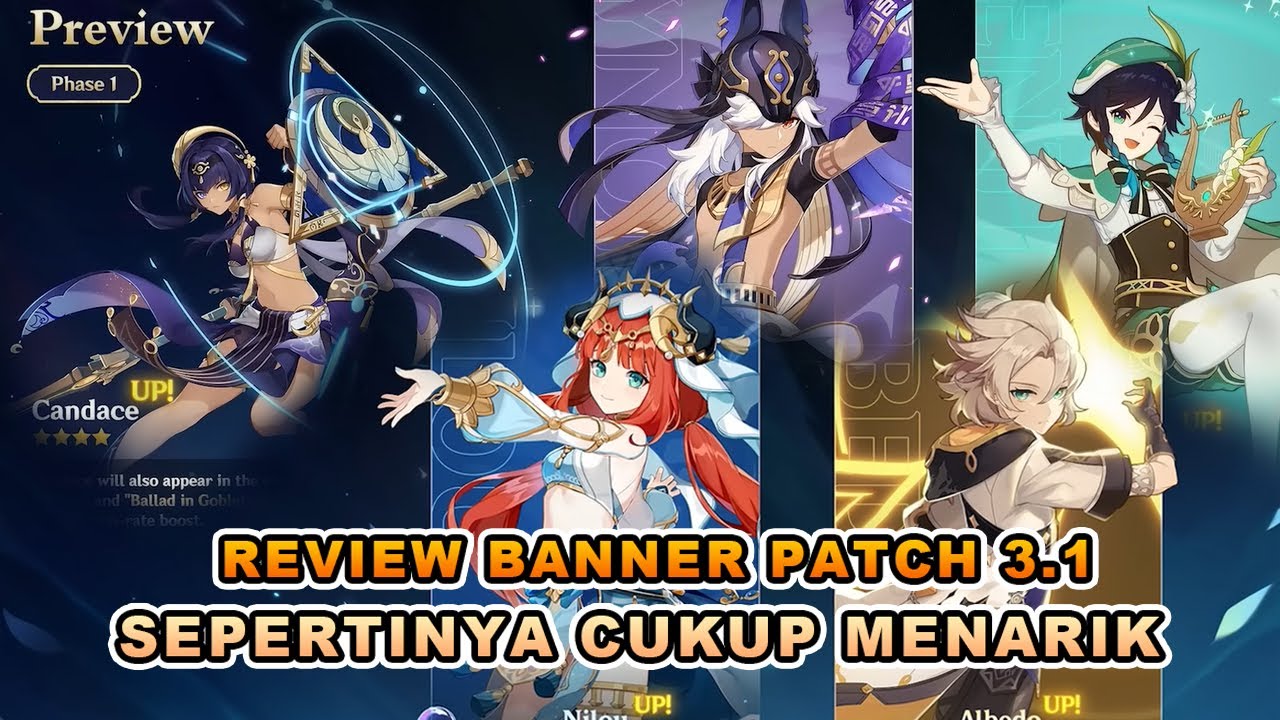 Bahas Singkat Banner Karakter Di Patch 3.1 Genshin Impact - Genshin ...
