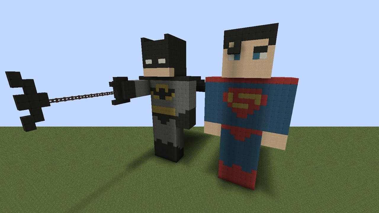 Minecraft Superman & Batman Mod - YouTube