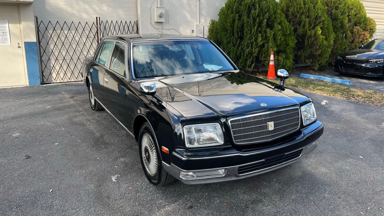 1998 Toyota Century V12 1GZFE GZG50 - YouTube