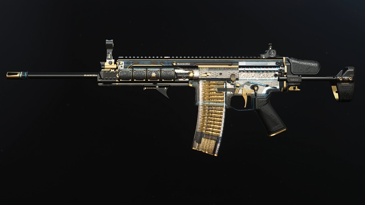 Modern Warfare 2 - "Caliburn" Blueprint - YouTube
