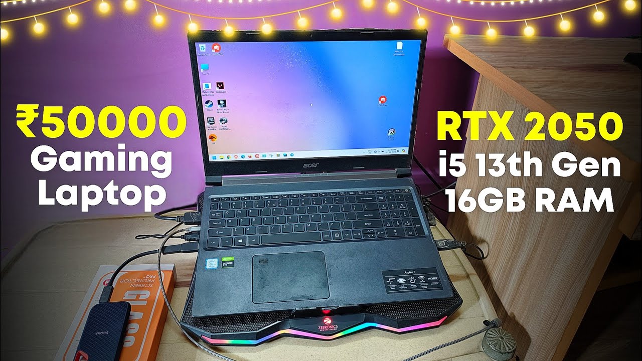 Top Gaming Laptop Under 50K - RTX 2050, i5 13th Gen, 16GB RAM - YouTube