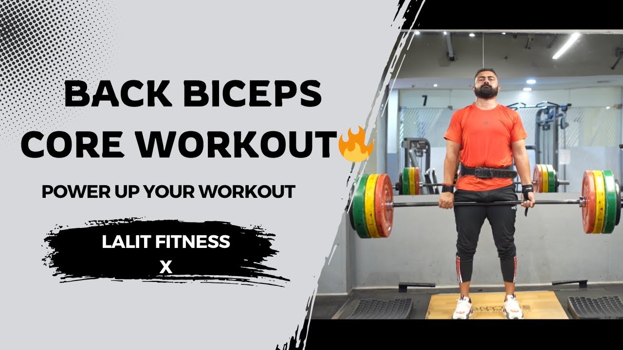 Transform Your Upper Body: Back, Biceps, and Abs Combo Workout ! - YouTube