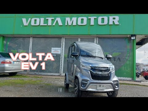 VOLTA EV 1 ELEKTRİKLİ MİNİCAR #A101 de
