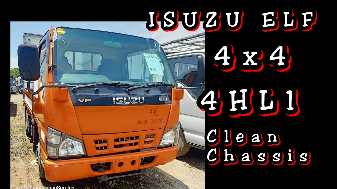 ISUZU ELF 4x4 JAPAN - YouTube