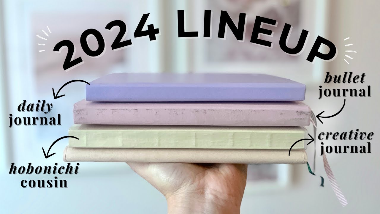2024 LINEUP | How I’m Using my Planner & Journals for 2024! - YouTube