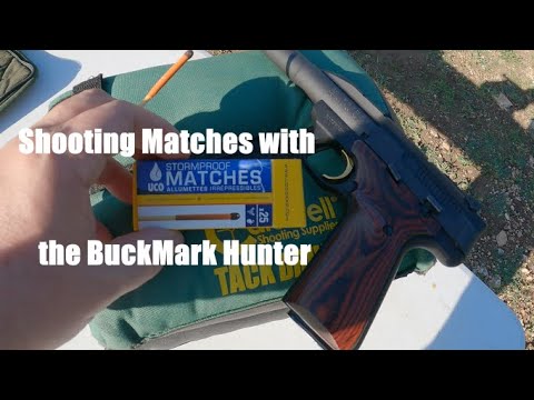 Browning Buck Mark Hunter Matches Challenge - YouTube