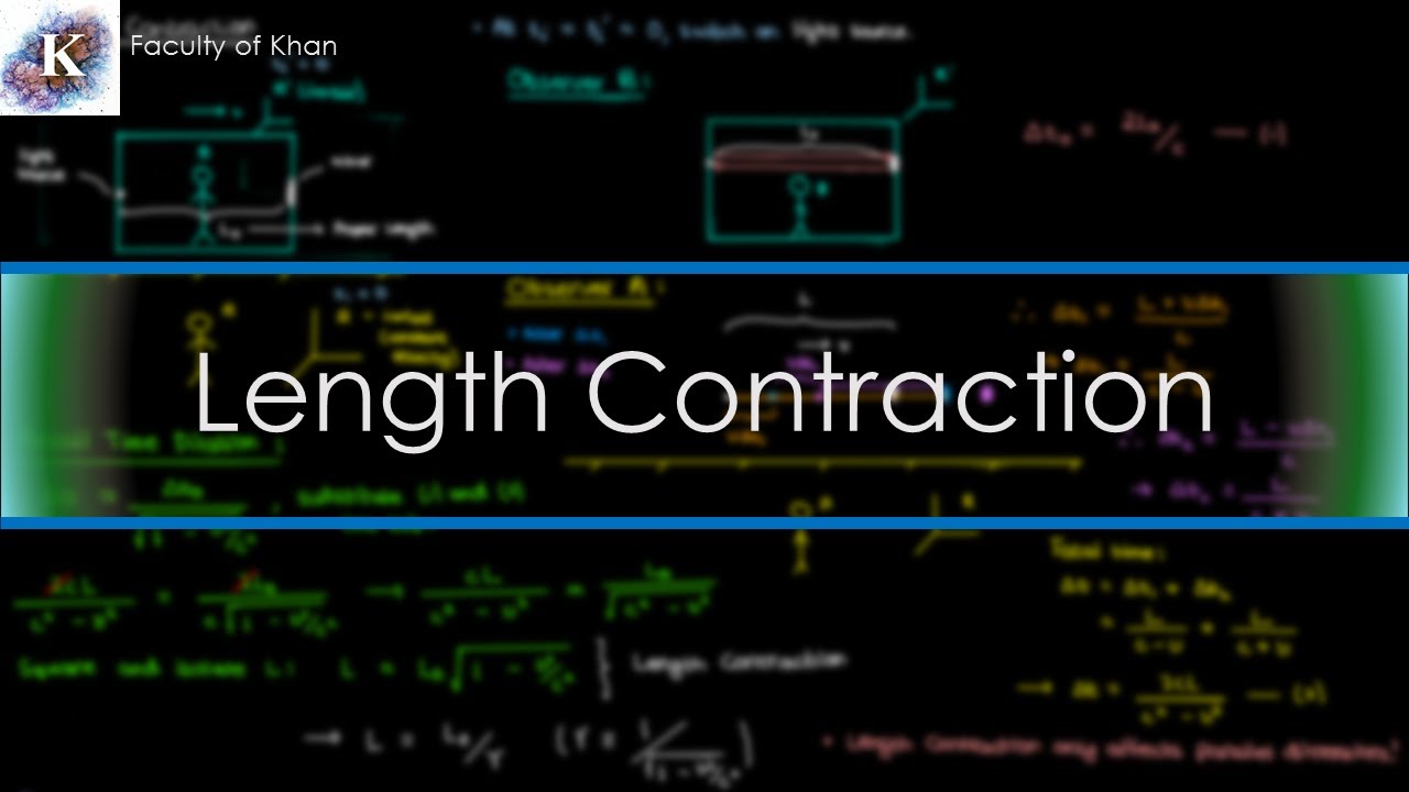 Length Contraction in Special Relativity - YouTube
