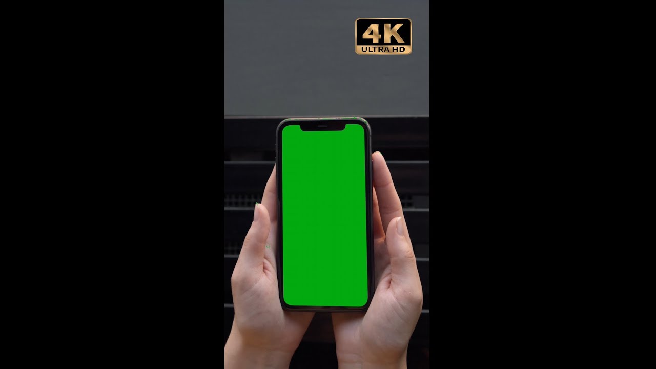 mobile green screen footage - YouTube