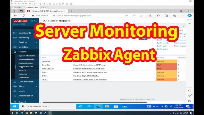 Zabbix Install