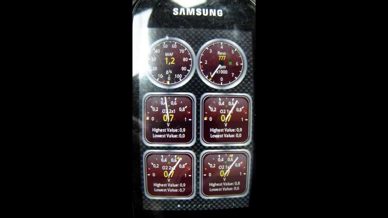 Ford Focus 1.6 O2 Sensors - YouTube