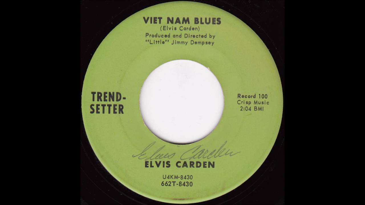 Elvis Carden - Viet Nam Blues - YouTube