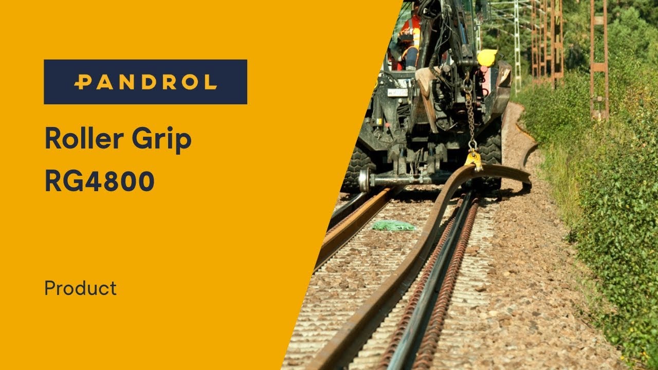 Pandrol Roller Grip RG4800 - YouTube