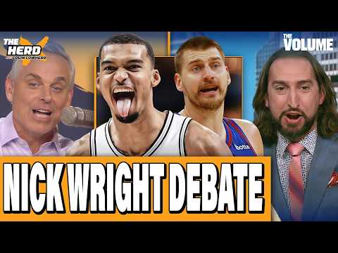 Colin Cowherd & Nick Wright DEBATE: NBA Playoffs, Wemby, LeBron, Lakers, Nuggets, Spurs | HERD