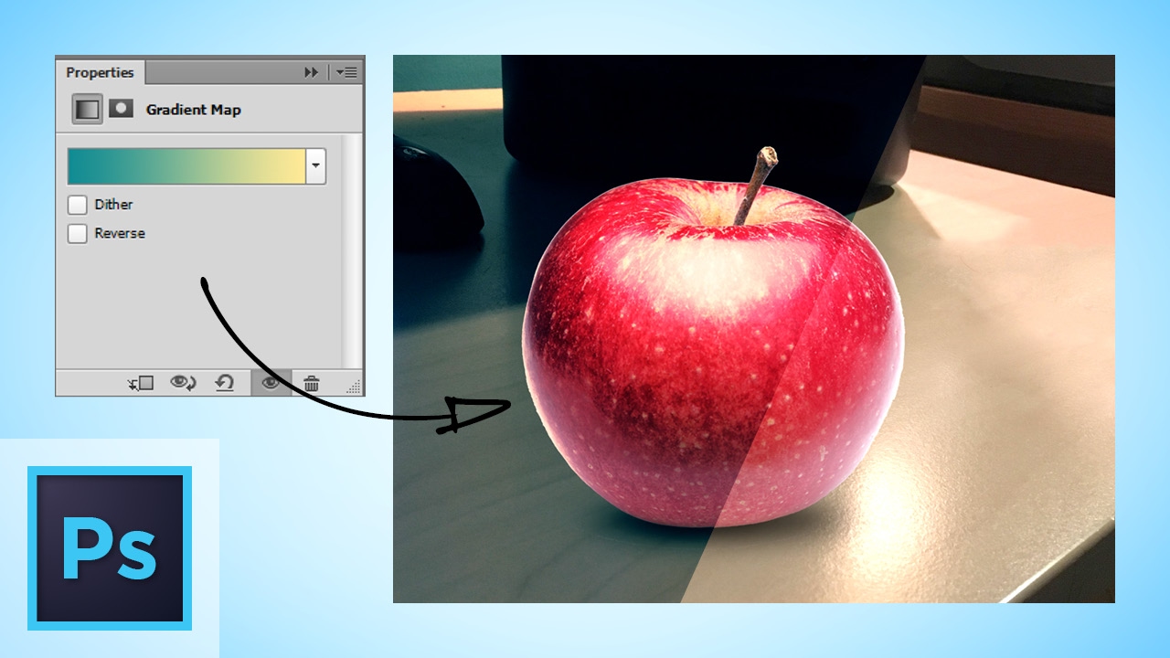 Using A Gradient Map Trick To Unify Shadows and Highlights In Color ...