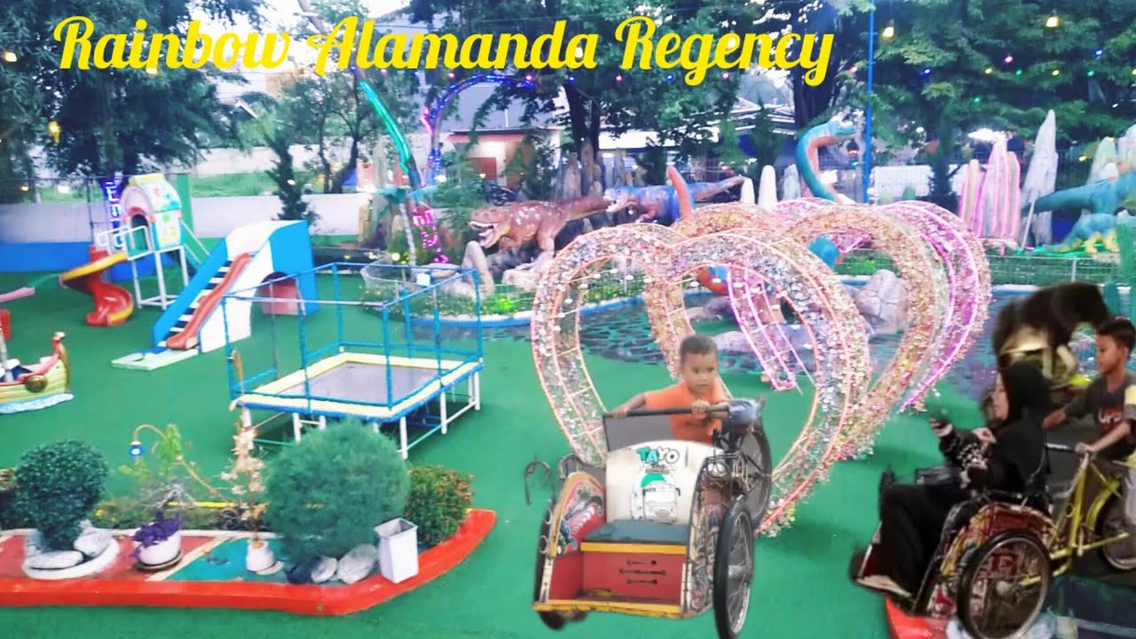 EXSPLOR RAINBOW ALAMANDA REGENCY WISATA KELUARGA DI BEKASI - YouTube