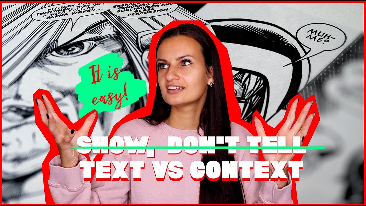 Show, Don't Tell | Comic Writer EDITION - YouTube
