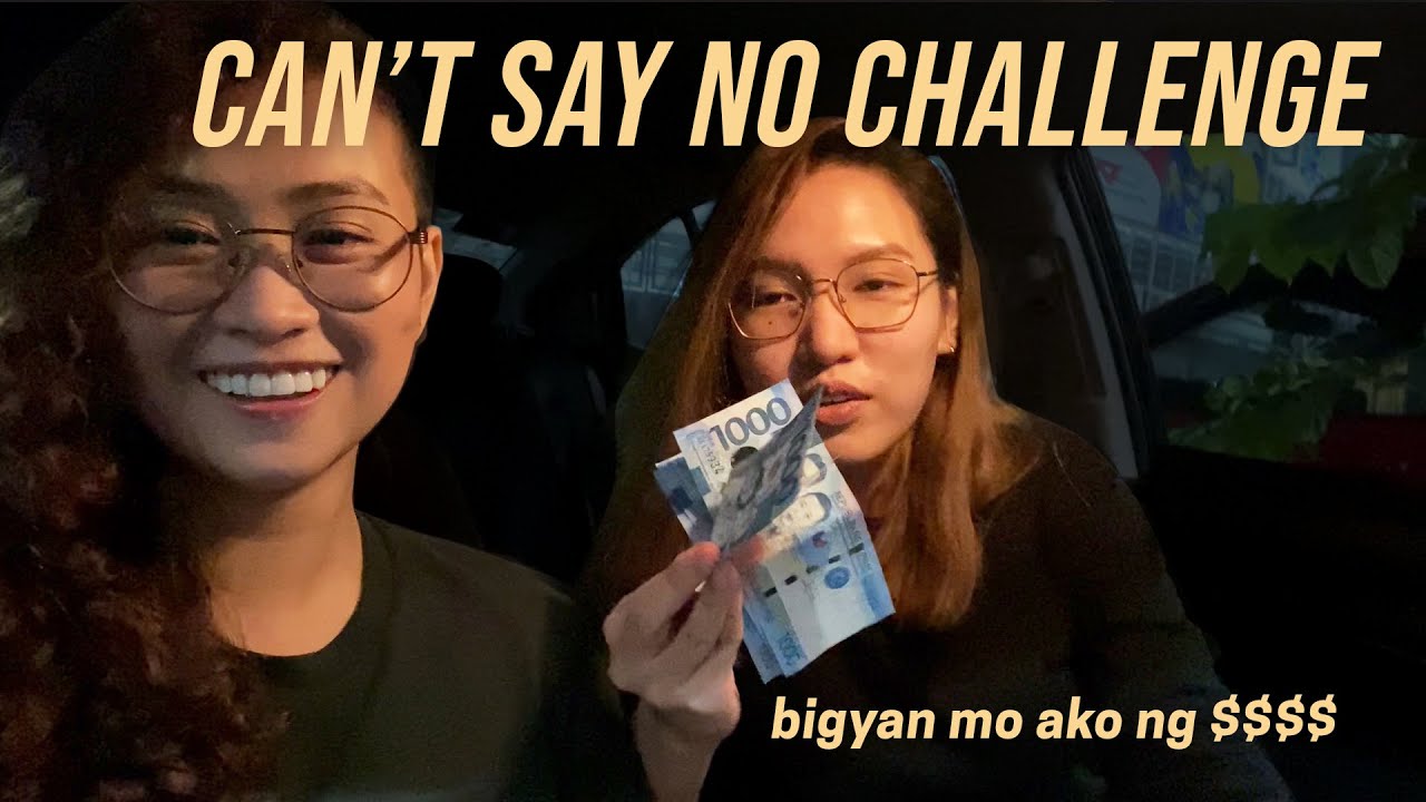 CAN'T SAY NO CHALLENGE | VLOGMAS #2 - YouTube