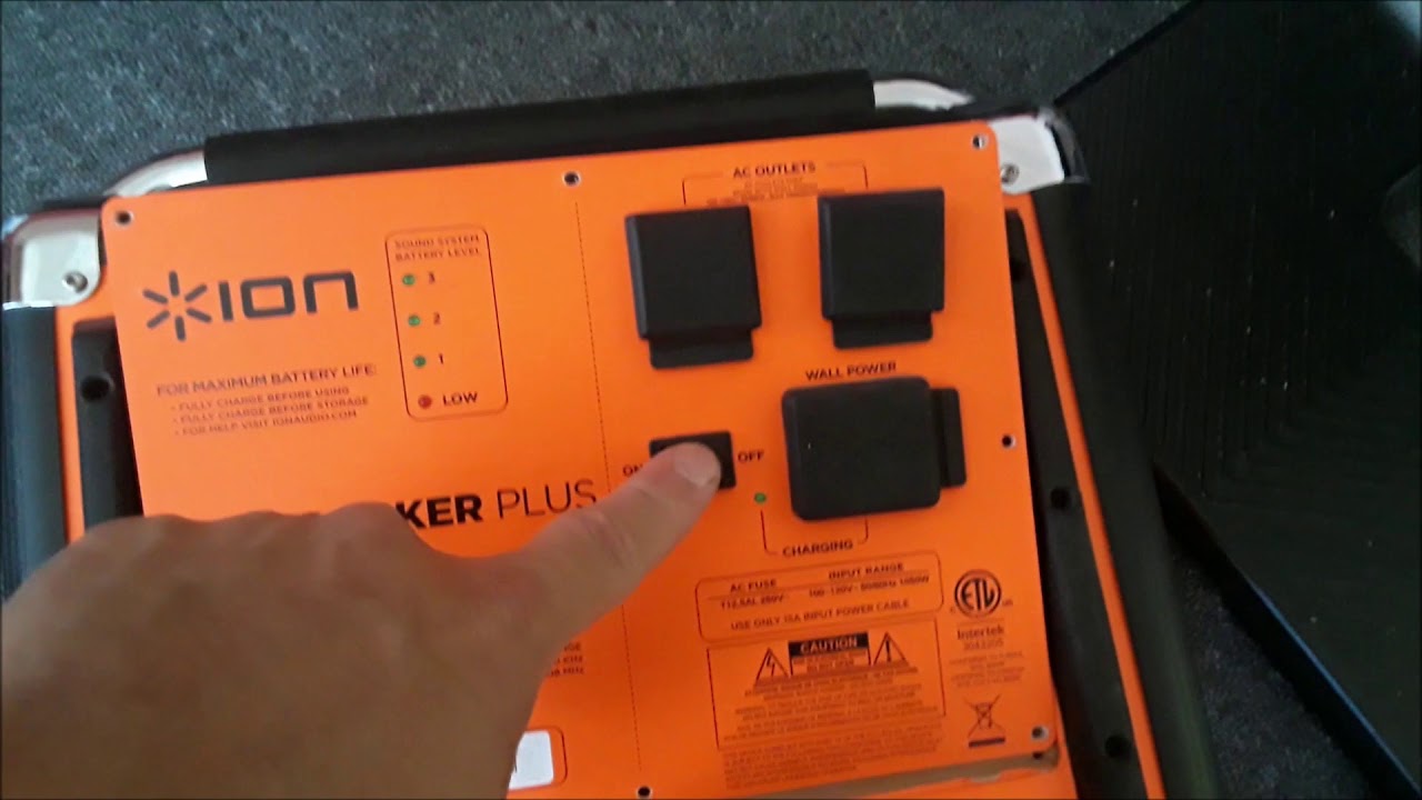 job rocker plus with bigger battery 12v/9a - YouTube