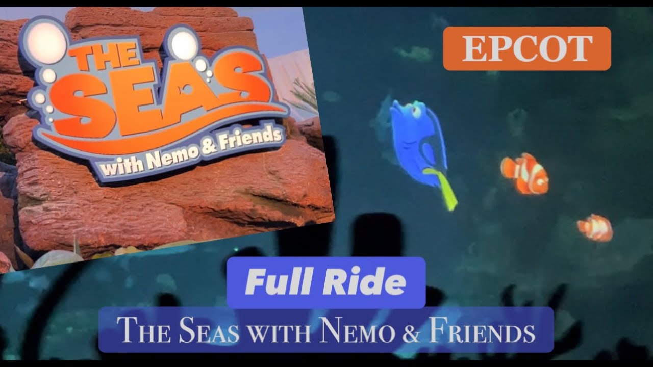Full Ride - EPCOT Aquarium - The Sea's With Nemo & Friends - Walt ...
