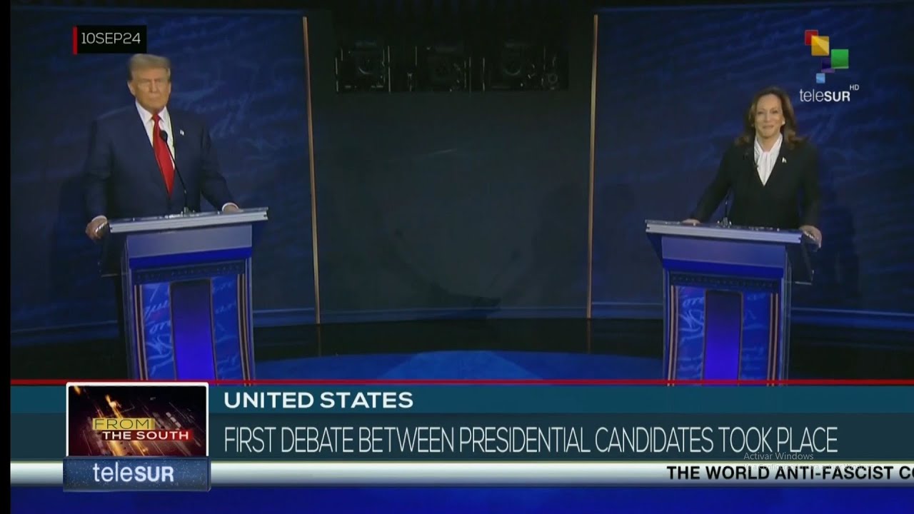 United States, first debate between presidential candidates took place ...