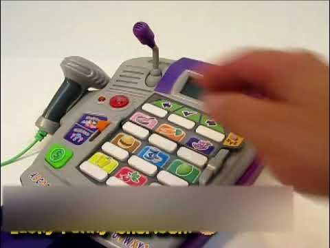Fisher Price Fun 2 Learn Electronic Cash Register Scanner - YouTube