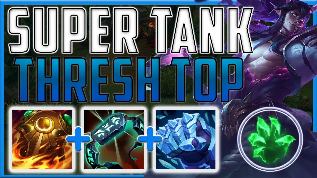 Tank Thresh is a MENACING top laner!! - Tanky Thresh Top | Season 14 ...