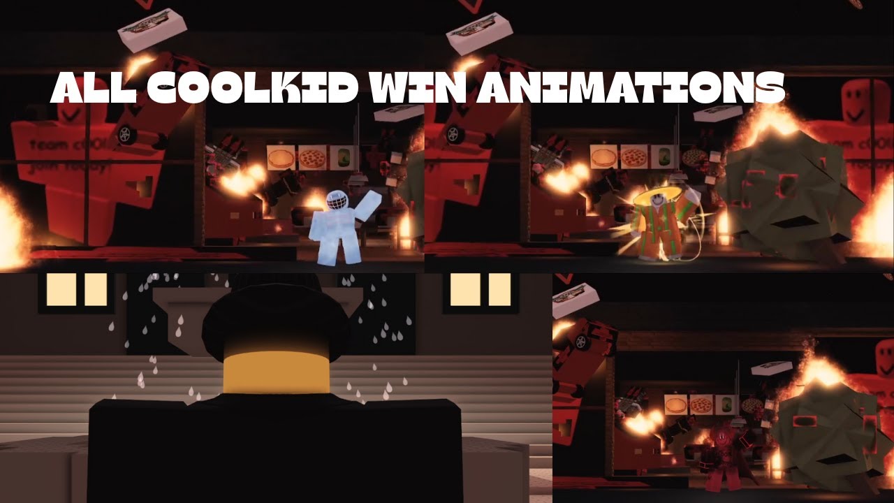 ALL NEW C00LKID WIN ANIMATIONS - Forsaken - YouTube