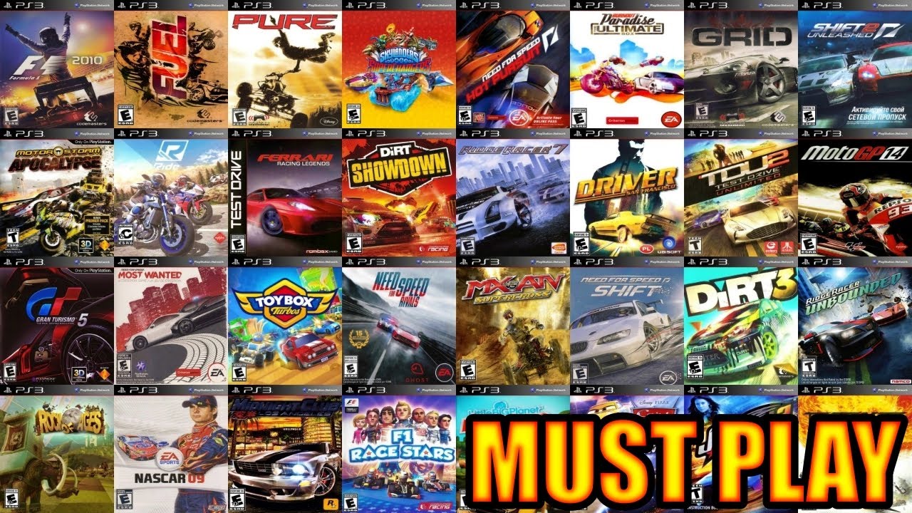 Top 55 Best PS3 Racing/Driving Games [Must Play!] - YouTube