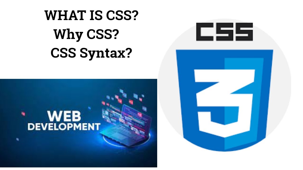 1 What Is Css Css Tutorial For Beginners Youtube 8055