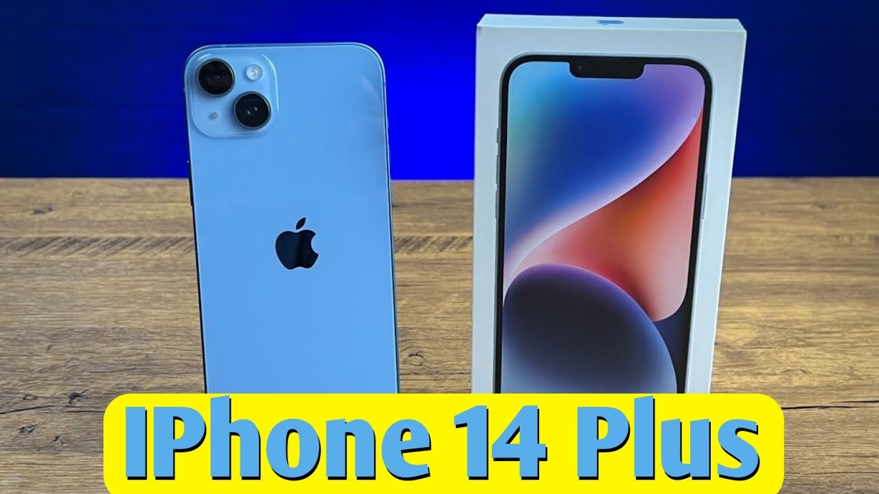 IPhone 14 Plus Blue Color Review | IPhone 14Price In Qatar | - YouTube
