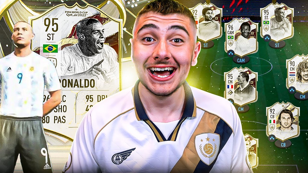 11x 88+ Icon Packs Decide My FIFA Team! - YouTube
