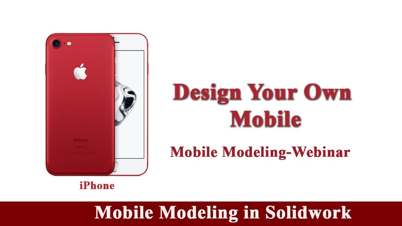 I-phone mobile modelling in solidwork - YouTube