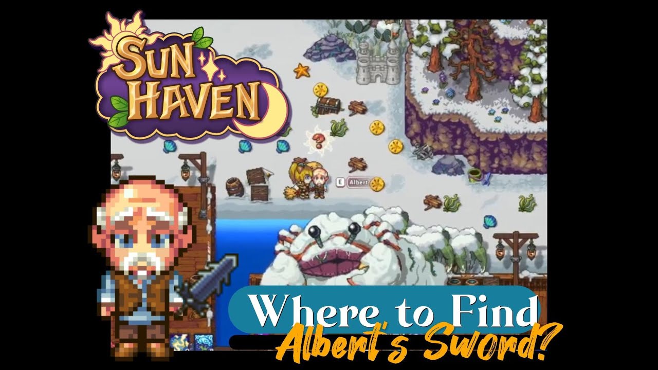 Sun Haven - Where to Find Albert's Sword - YouTube