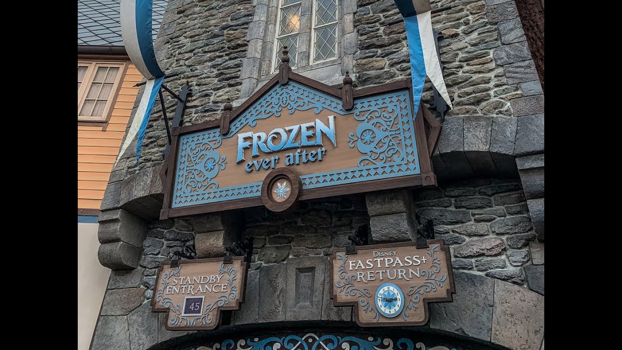 "Frozen Ever After" full-ride POV at Epcot Norway, Walt Disney World ...