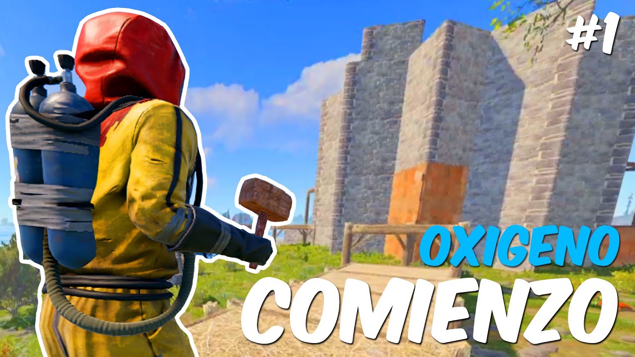 EMPEZANDO nuestra BASE en OXÍGENO *Evento de Rust* - YouTube