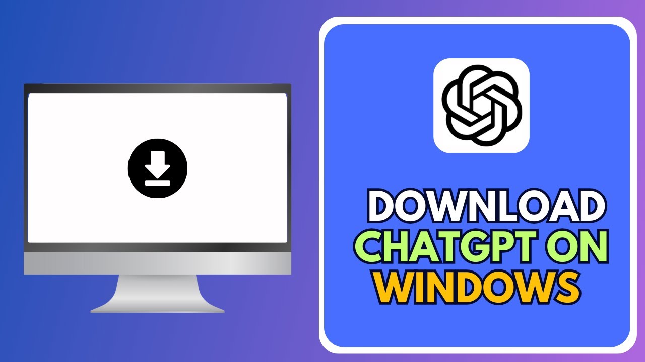 How To Download ChatGPT On Windows Laptop or PC - YouTube