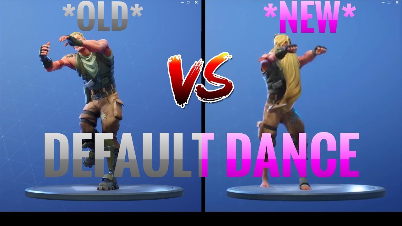 *NEW* Default Dance vs *OLD* Default Dance (Old School) - YouTube