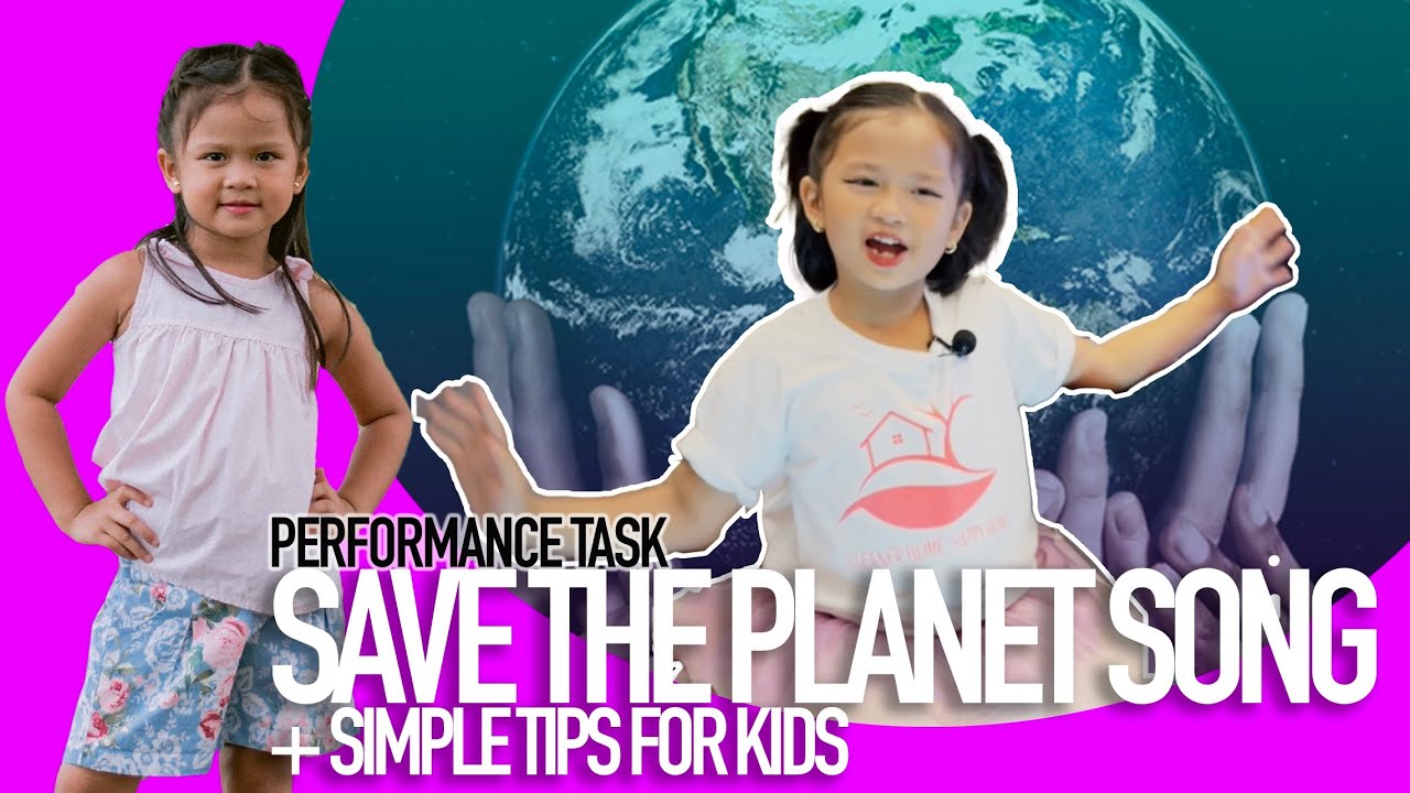 EARTH DAY | Save the Planet Song for Kids | Earth-friendly Tips for ...