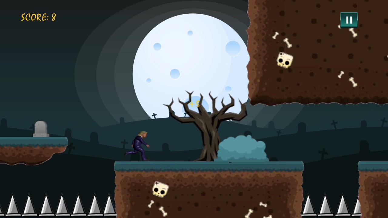 Make Trump Jump Trump Game - YouTube