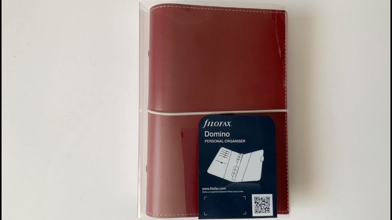 Filofax Domino Personal Organizer - YouTube