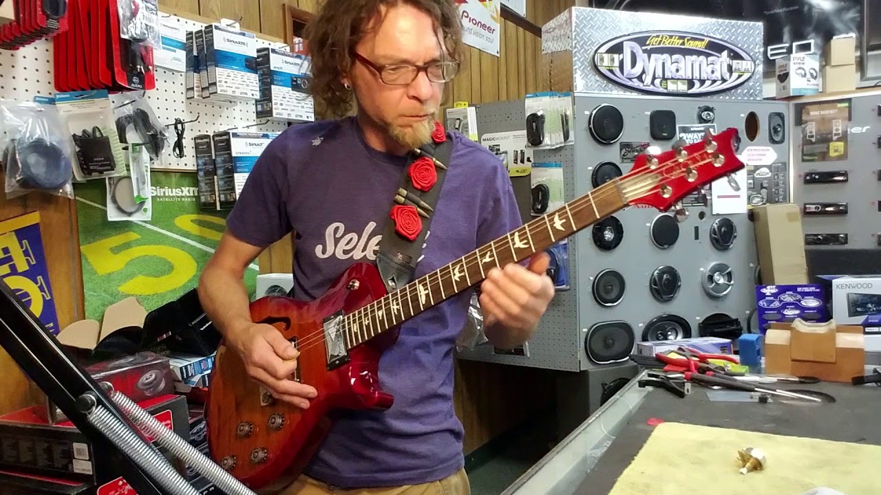 PRS SINGLECUT NEW VOLUME POT DEMO - YouTube