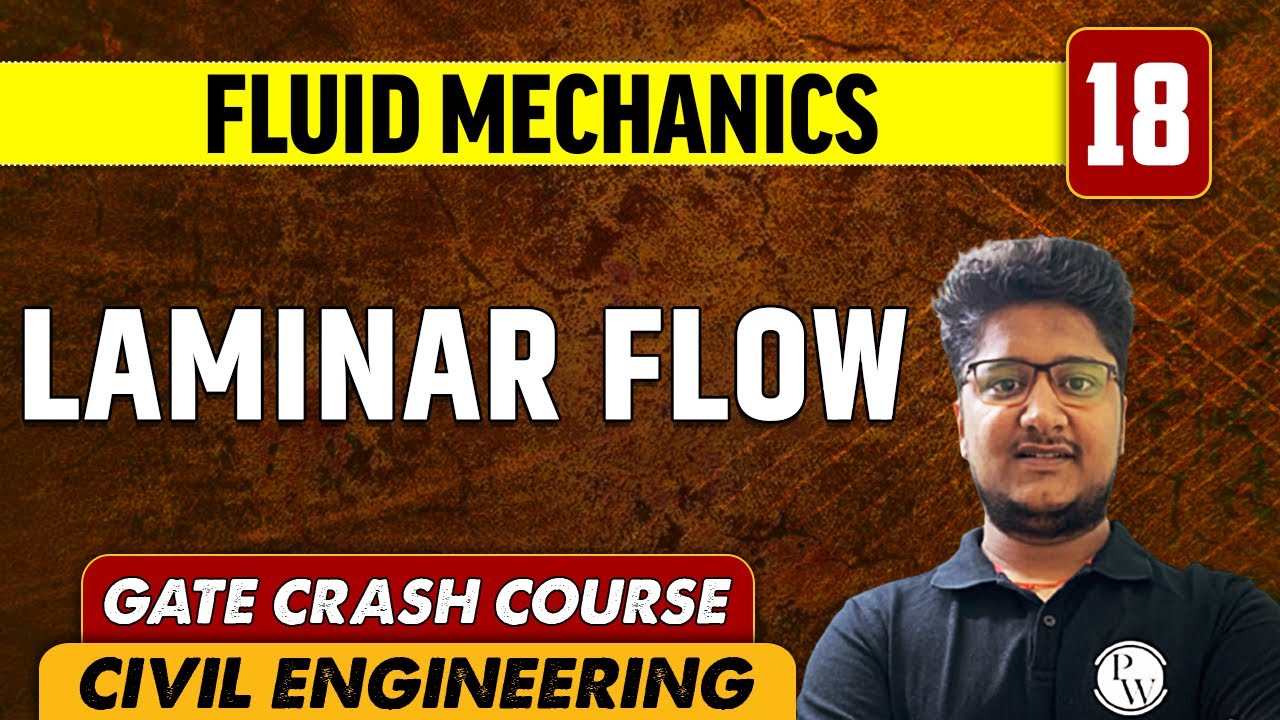 Fluid Mechanics 18 l Laminar Flow l Civil Engineering | GATE Crash ...