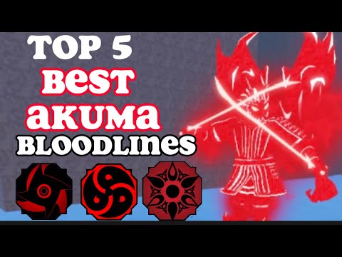 [CODE]Top 5 Best AKUMA Bloodlines In SHINDO LIFE 2.!!! - YouTube